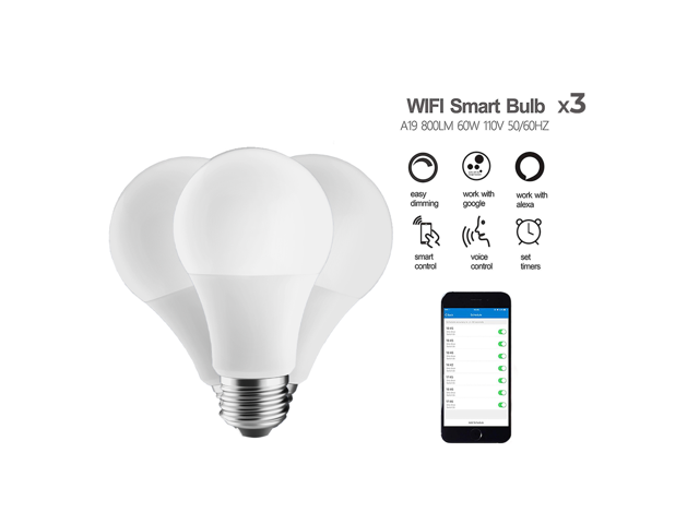 Click here for Smart WiFi LED Light Bulb  Works with Alexa and Go... prices
