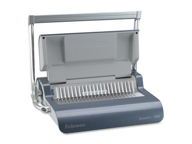 Click here for 5227201 Fellowes Quasar+ 500 Manual Comb Binding M... prices