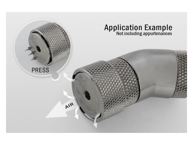 Click here for Bitspower G1/4 Air Exhaust Fitting  Black Sparkle prices