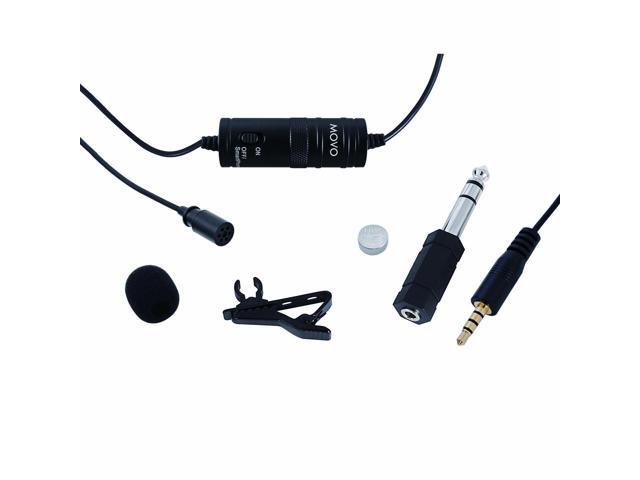 Click here for Movo LV1 Lavalier Lapel Clip-on Omnidirectional Co... prices