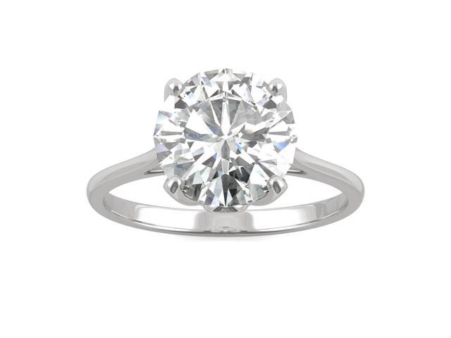 Click here for 14K White Gold Moissanite by Charles & Colvard 9mm... prices