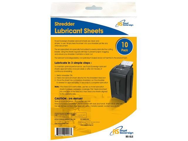 Click here for Royal Sovereign RS-SLS Shredder Lubricant Sheets -... prices