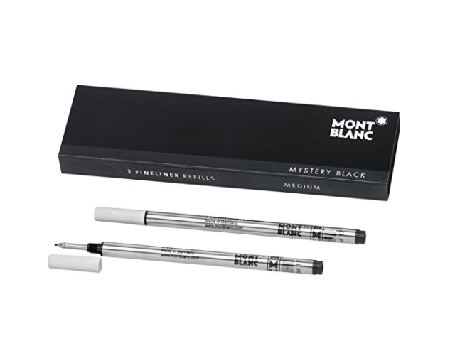 Click here for Mont Blanc Fineliner Refills Medium Mystery Black... prices