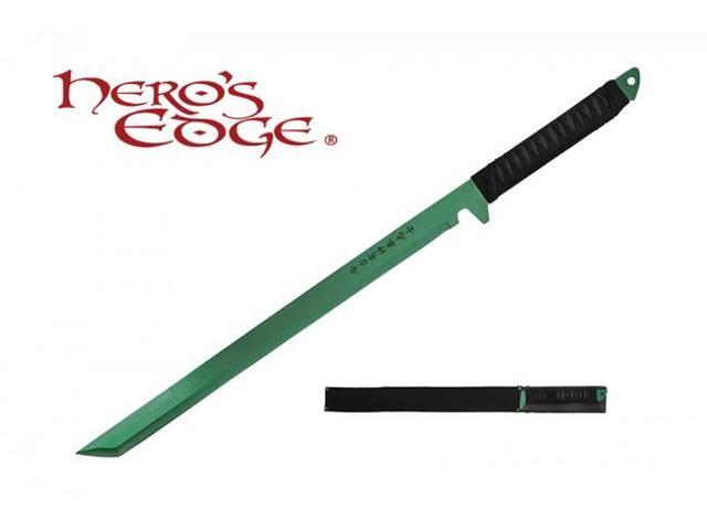 Click here for Tactical Sword Japanese Ninja 27 Green Tanto Blade... prices