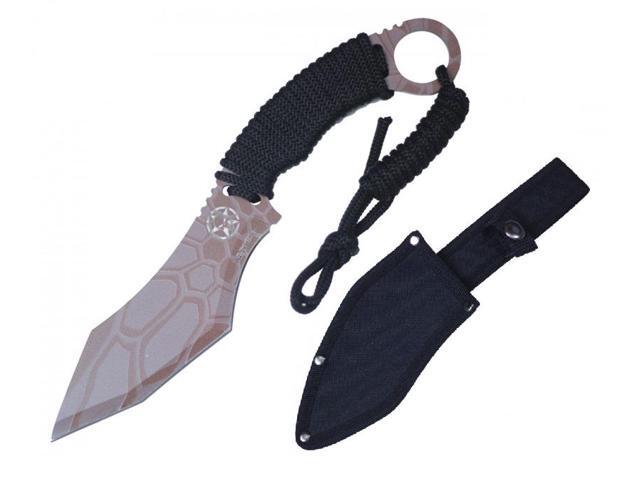 Click here for Tactical Knife Wartech 5 Tan Skull Blade Military... prices