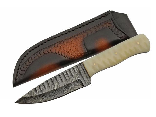 Click here for Damascus Steel Hunting Knife 5 Blade Full Tang Bon... prices