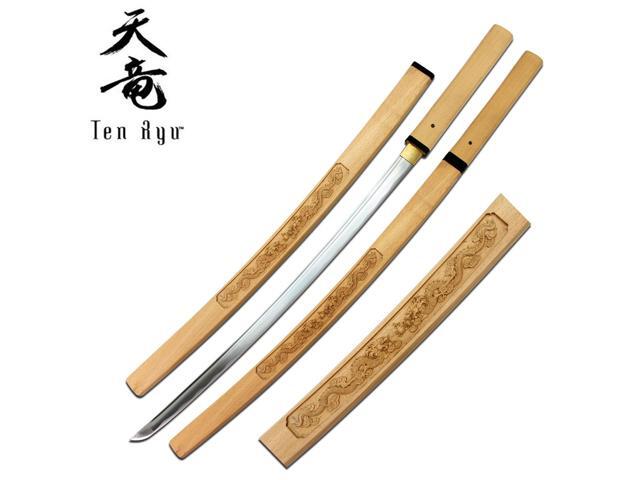 Click here for JAPANESE SAMURAI SWORD Ten Ryu Handmade Natural Wo... prices