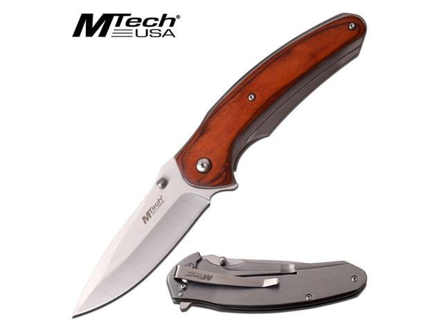 Click here for FOLDING POCKET KNIFE Mtech 3.5 Silver Blade Tactic... prices