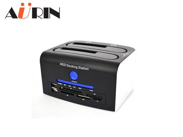 Click here for AURIN 3.5 2.5 HDD Dual-Bay USB 2.0 to IDE SATA/eSA... prices