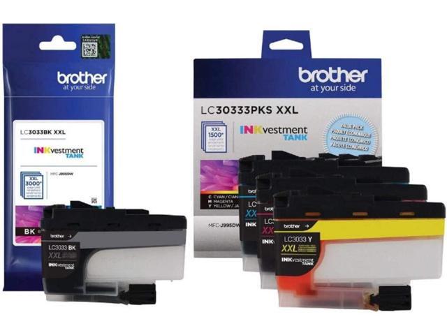 Click here for Brother LC3033 BK/C/M/Y Super High Yield Ink-4 Pac... prices