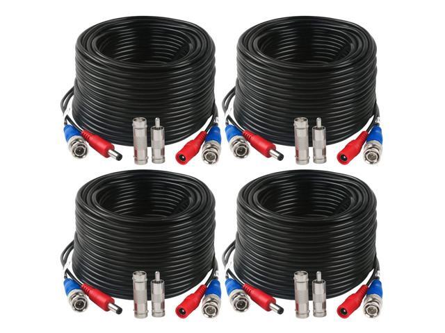 Click here for 4 Pack 200 Feet BNC Video Power Cable Wire Video S... prices