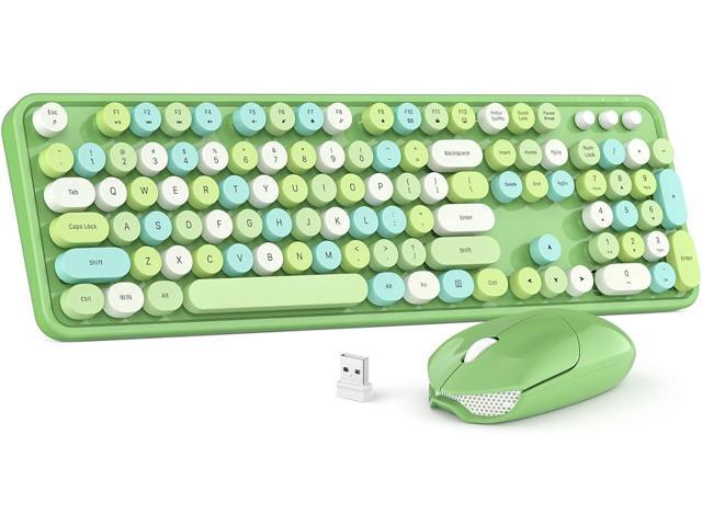 Click here for Wireless Keyboard and Mouse Combo  MOWUX Colorful... prices