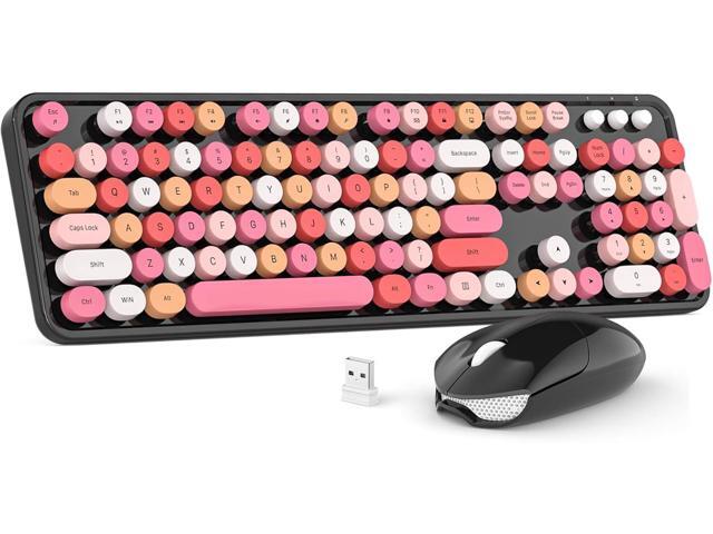 Click here for Wireless Keyboard and Mouse Combo  MOWUX Colorful... prices