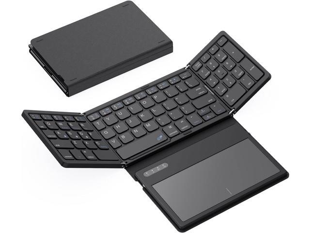 Click here for GEODMAER Foldable Bluetooth Keyboard  Portable Ful... prices