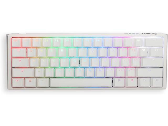 Click here for Ducky One 3 Mini Pure White 60 Hotswap RGB Mechani... prices