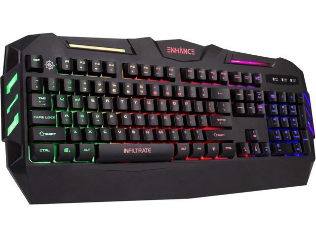 Click here for ENHANCE Infiltrate KL1 LED Gaming Keyboard - Multi... prices