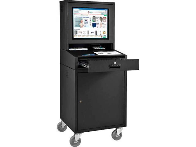 Click here for Global Industrial Mobile Security LCD Computer Cab... prices