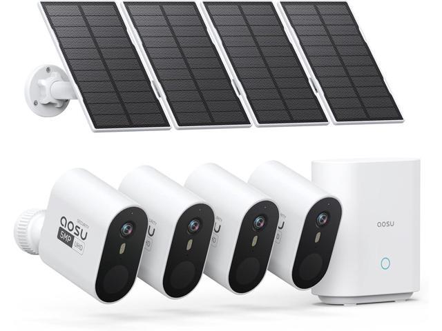 Click here for AOSU 3K/5MP Solar Security Cameras Outdoor Wireles... prices