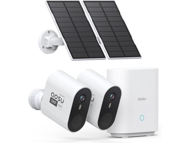 Click here for aosu 3K/5MP Solar Security Cameras Wireless Outdoo... prices