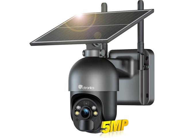 Click here for Ctronics 5MP Solar Security Camera Outdoor Wireles... prices