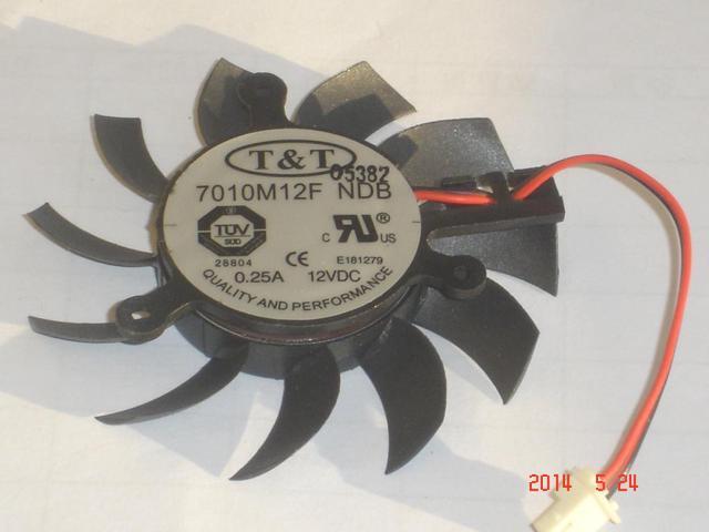 Click here for T & T 7010M12F Frameless Cooling fan with 12V 0.25... prices