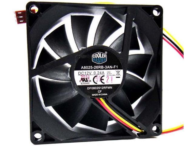 Click here for Square Cooling Fan of Cooler Master A8025-26RB-3AN... prices