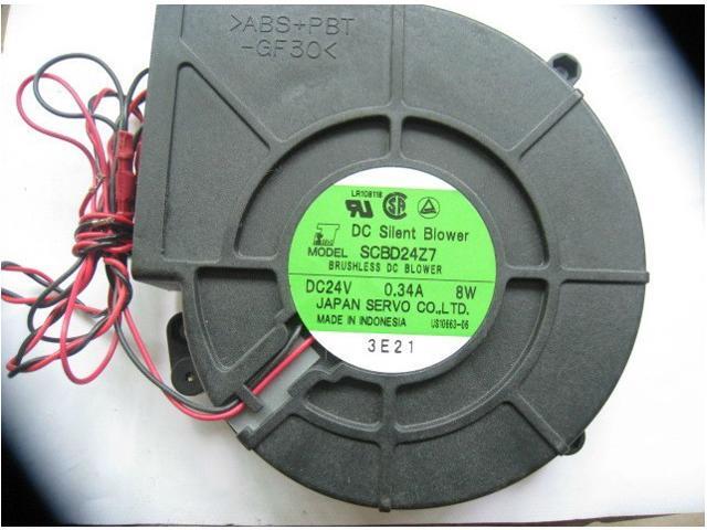 Click here for Servo 12032 120*32mm SCBD24Z7 24V 0.34A 8W 2 Wires... prices