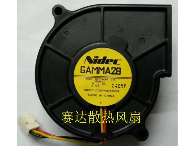 Click here for DC blower of NIDEC 7530 D07F-24SG 04 with 24V 0.17... prices