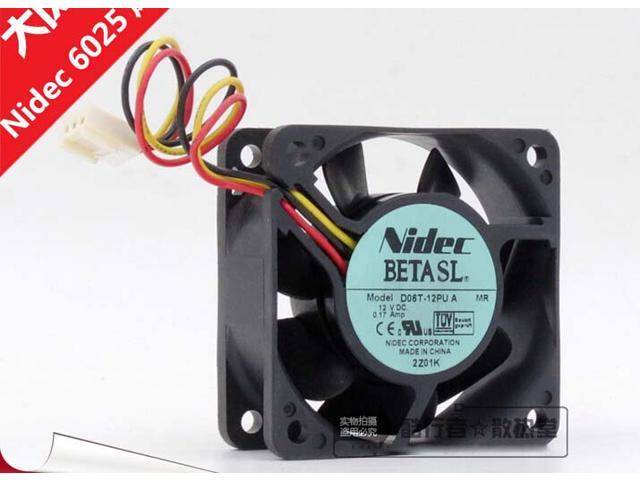 Click here for Nidec 6025 D06T-12PU A Ball Bearing Cooler with 12... prices