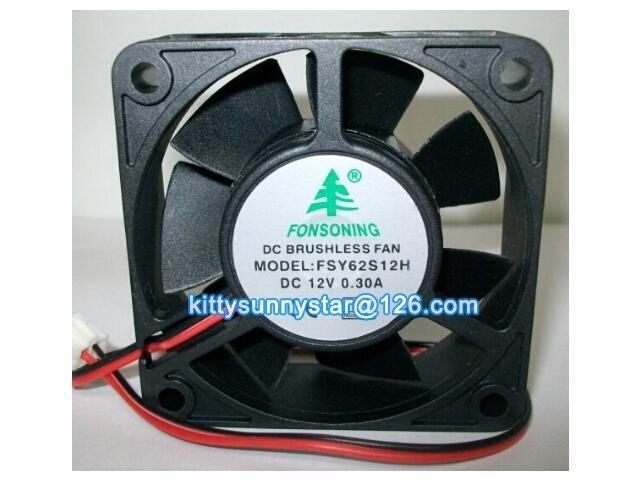 Click here for 60mm FSY62S12H 12V 0.3A 2Wire Cooling Fan prices