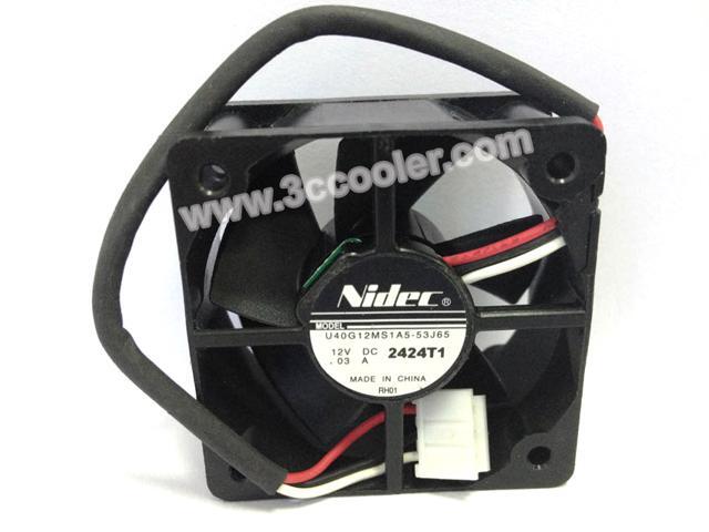 Click here for Nidec U40G12MS1A5-53J65 4CM 4020 12V 0.03A 3 Wires... prices