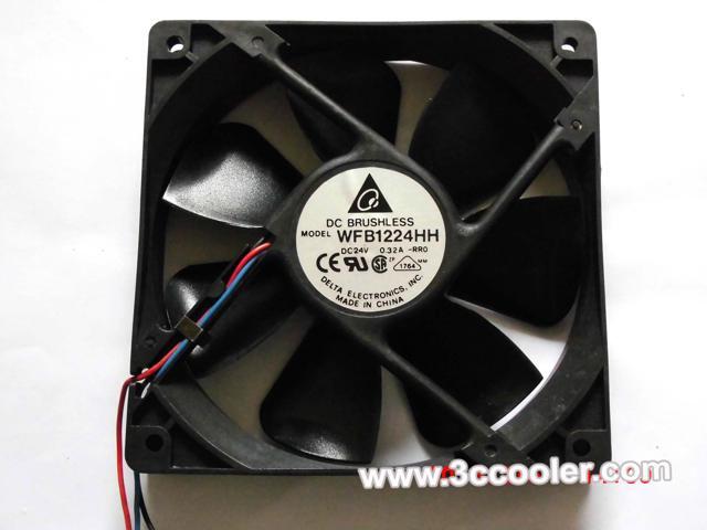 Click here for Delta 12025 WFB1224HH RRO 24V 0.32A 3 Wires Coolin... prices