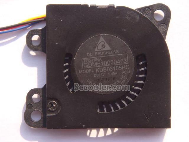 Click here for Delta KDB03105HC 5V 0.45A 4Wires TOSHIBA GDM610000... prices