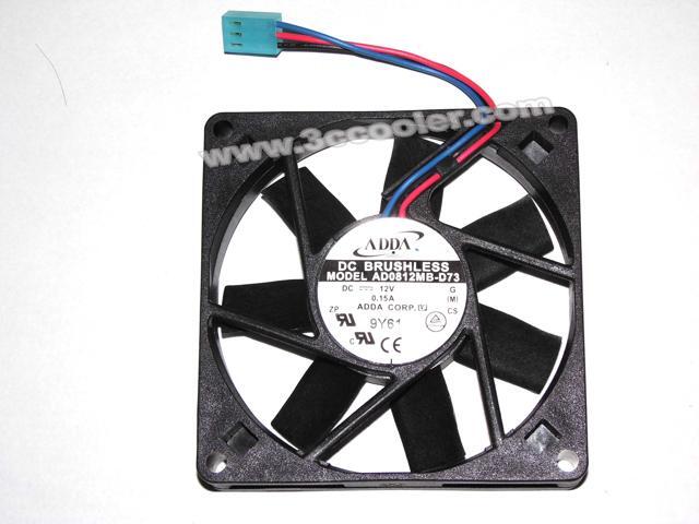 Click here for ADDA 8015 AD0812MB-D73 12V 0.15A 3Wire Cooling Fan prices