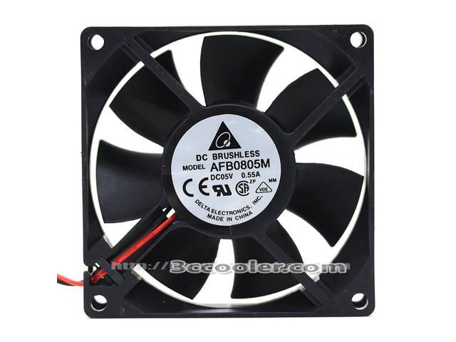 Click here for Original Delta 8025 8CM AFB0805M 5V 0.55A Dual Bal... prices