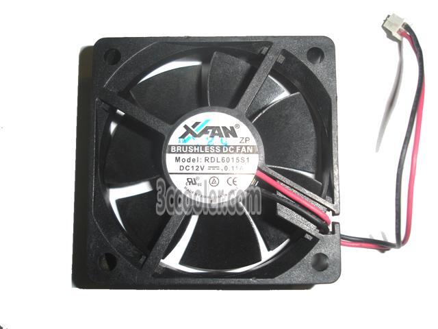 Click here for Xfan 6015 RDL6015S1 12V 0.11A 2 Wires 2 Pins Conne... prices