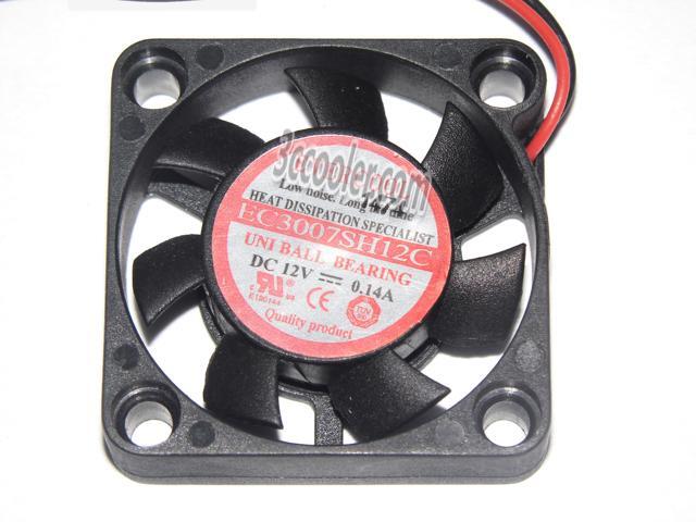 Click here for EVERCOOL 3007 EC3007SH12C 12V 0.14A 2 Wires 2 Pins... prices