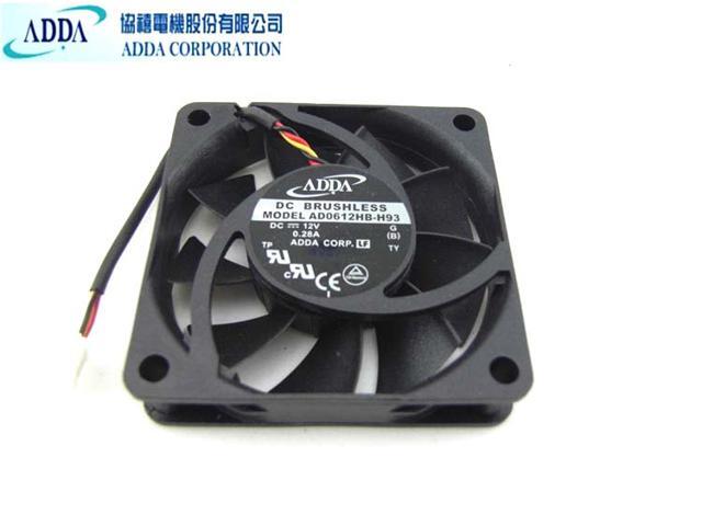 Click here for Original ADDA 60x13mm AD0612HB-H93 12V 0.28A 3 Wir... prices