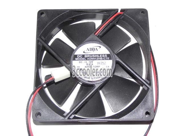 Click here for ADDA 90x20mm AD0912HB-C70 12V 0.25A 2 Wires Case F... prices