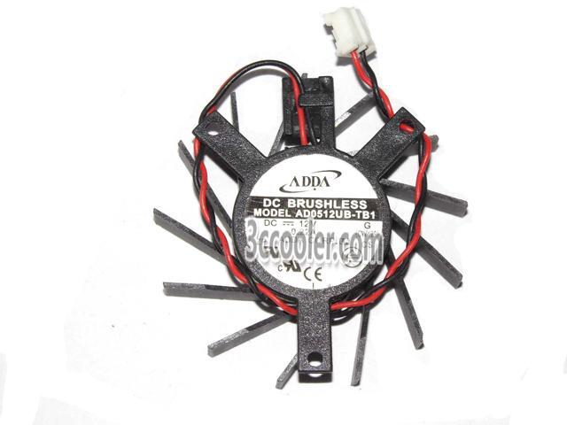 Click here for ADDA AD0512UB-TB1 12V 0.22A 2 Wires 2 Pins Framele... prices