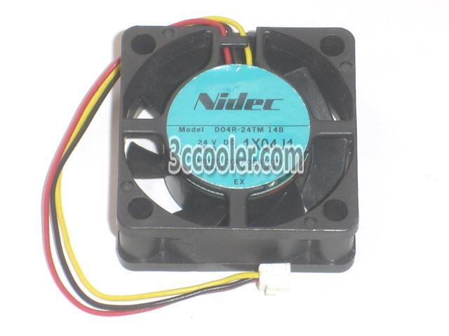 Click here for NIDEC 4015 40*15mm D04R-24TM 24V 0.06A 3 Wires 3 P... prices