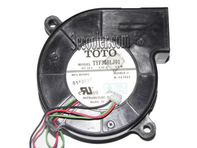 Click here for TOTO 7CM 70*25mm TYF350LJ01 M25BLF-1 12V 0.35A 4.2... prices