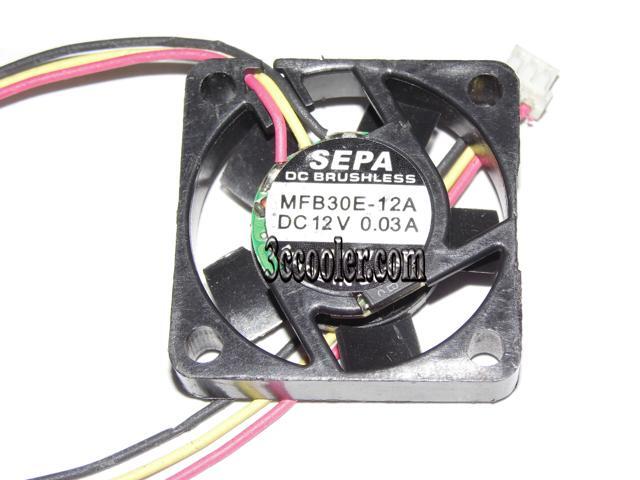 Click here for SEPA 3CM 30*06mm MFB30E-12A 12V 0.03A 3 Wires 3 Pi... prices