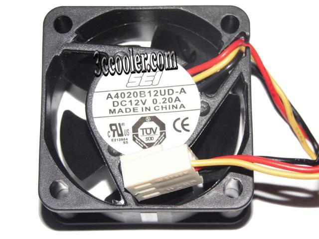 Click here for SEI 4020 A4020B12UD-A 12V 0.2A 3 Wires 3 Pins conn... prices