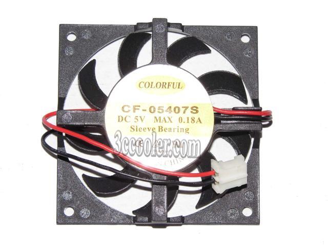 Click here for Colorful 40mm*07mm CF-05407S 5V 0.18A 2 wires 2 Pi... prices