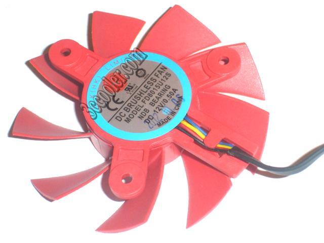 Click here for NTK FD8015U12S 12V 0.5A 4 wires 4 pins red framele... prices