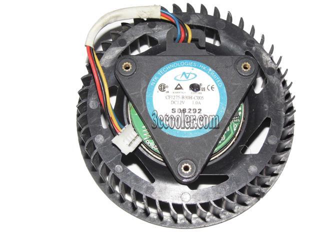 Click here for NTK CF1275-B30H-C005 12V 1.0A 4 wires 4 pins Fan f... prices