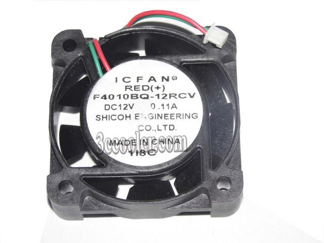 Click here for Shicoh ICFAN 40*10mm 4CM F4010BQ-12RCV 12V 0.11A 2... prices
