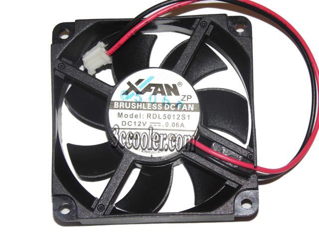 Click here for XFan 5CM RDL5012S1 12V 0.06A 2 wires 2 pins case f... prices