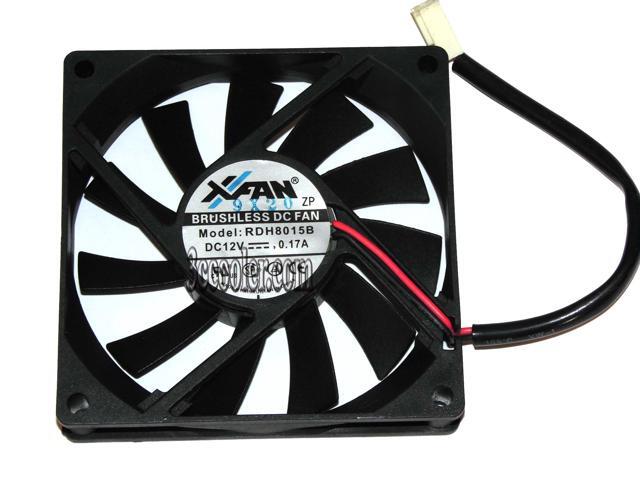 Click here for XFan 80*15mm 8CM RDH8015B 12V 0.17A 2 wires 2 pins... prices